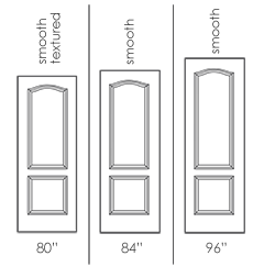 2 Panel Arch DrawingGG | Craftwood Products for Builders and Designers ...