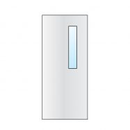Flush Steel Door Narrow Lite | Craftwood Products for Builders and ...